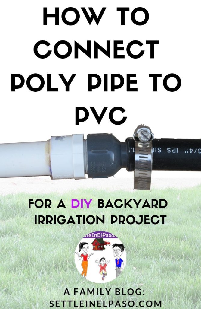 How to Connect Poly Pipe to PVC for Garden Irrigation