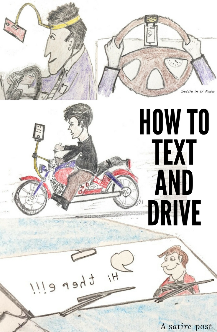 Texting and driving using cool methods — A Family Blog