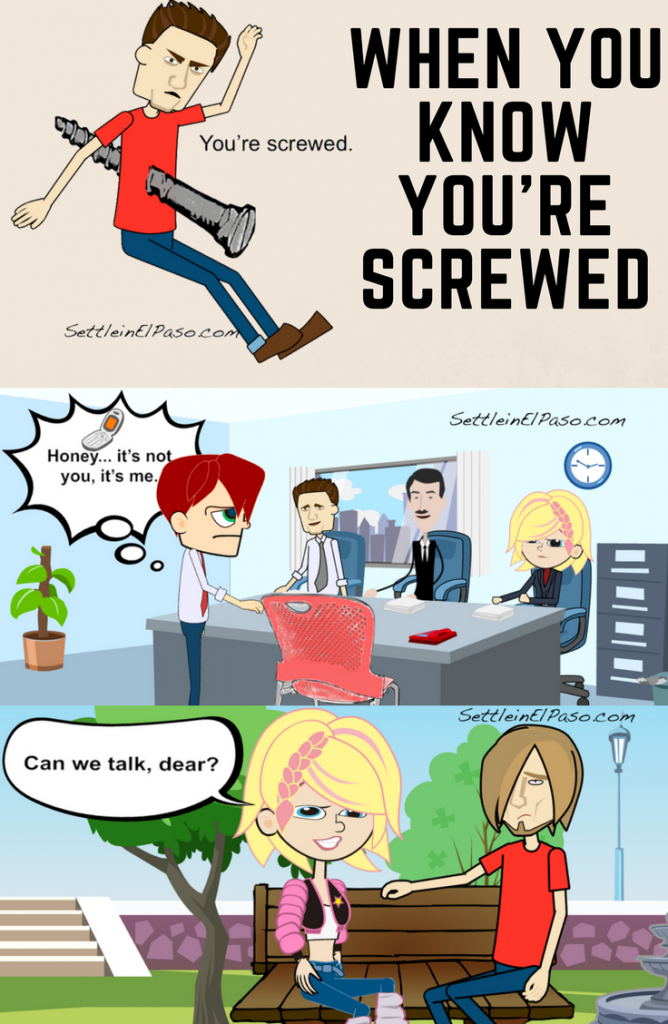 When you know you're screwed —A Family Blog: A Family Blog