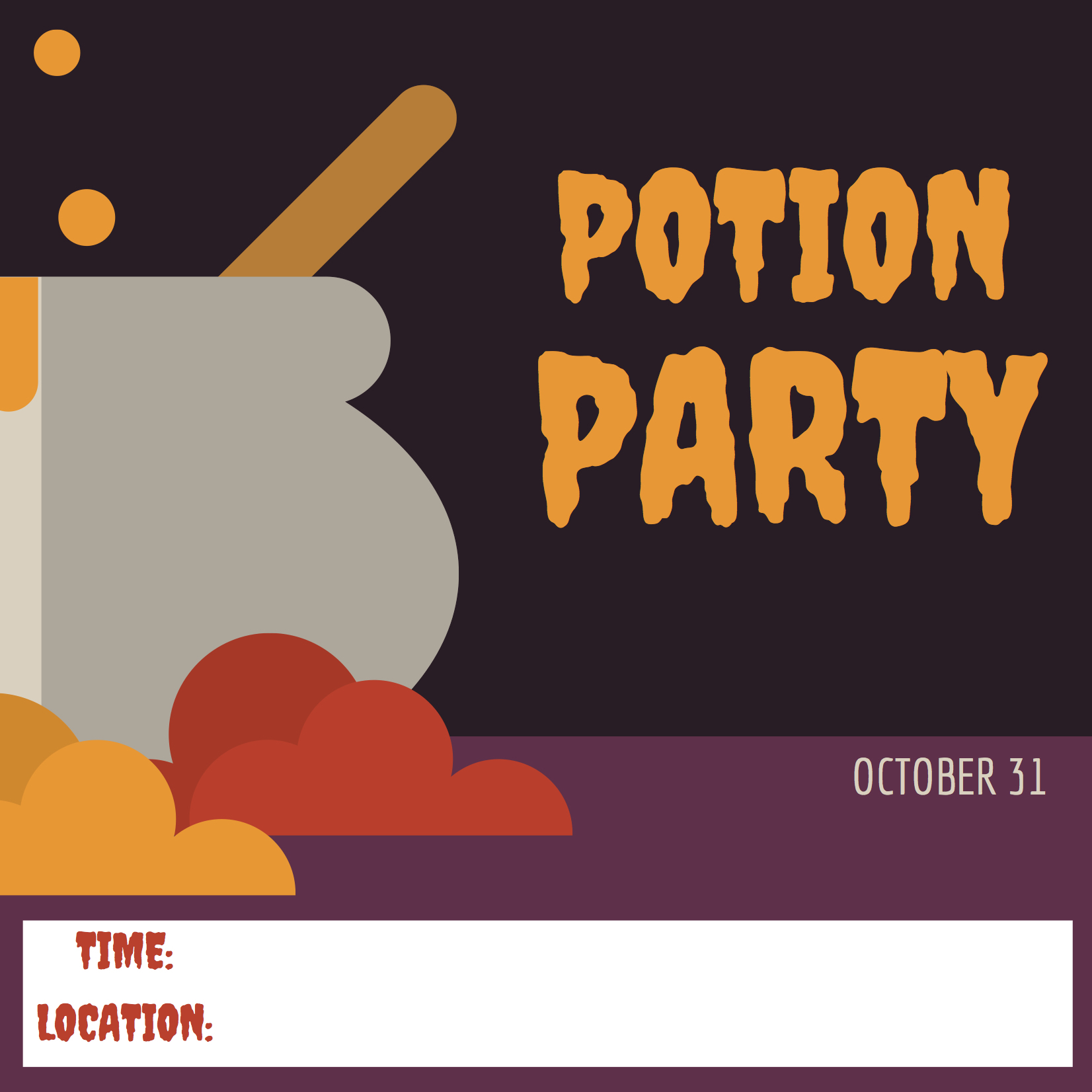 Free printable halloween invitation cards — A Family Blog