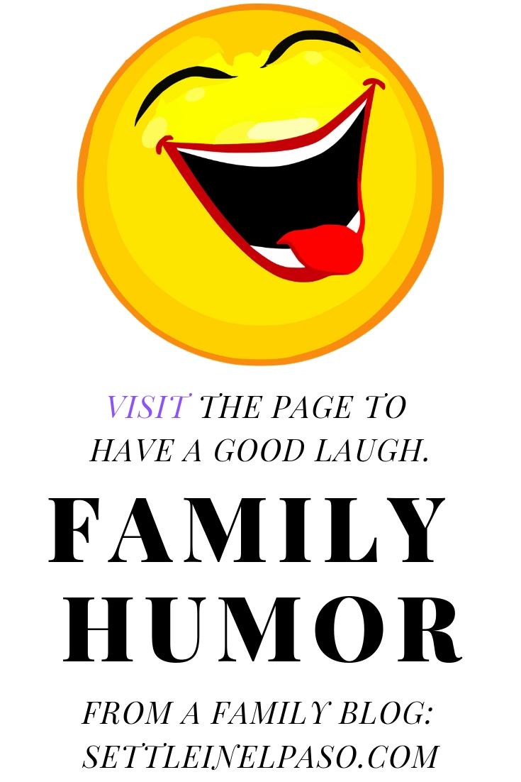 Family humor --- if you need some good laugh — A Family Blog