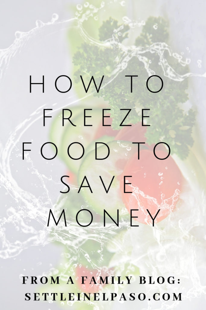How to freeze food to save money — A Family Blog: A Family Blog